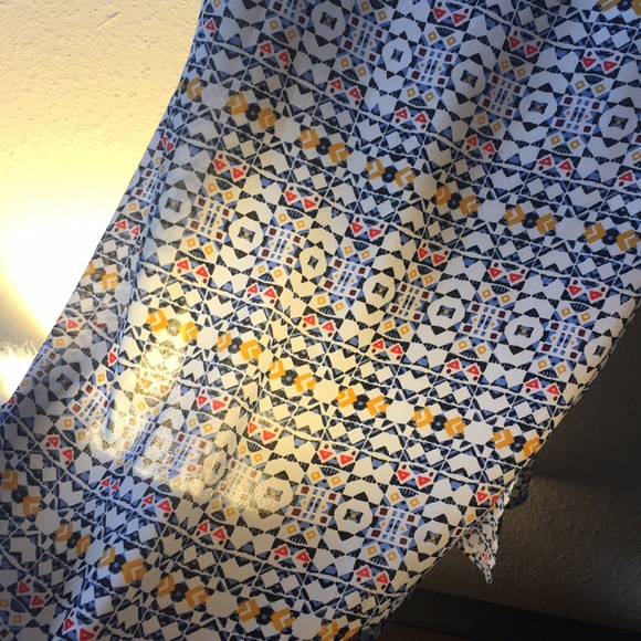 H&M | Tops | Sheer Colorful Tank Top | Poshmark